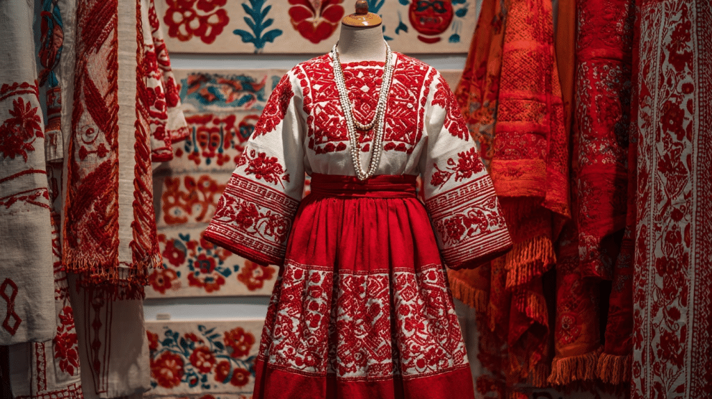 Symbols in Folklore Outfits: Colors, Patterns, Meaning - Belle De Couture